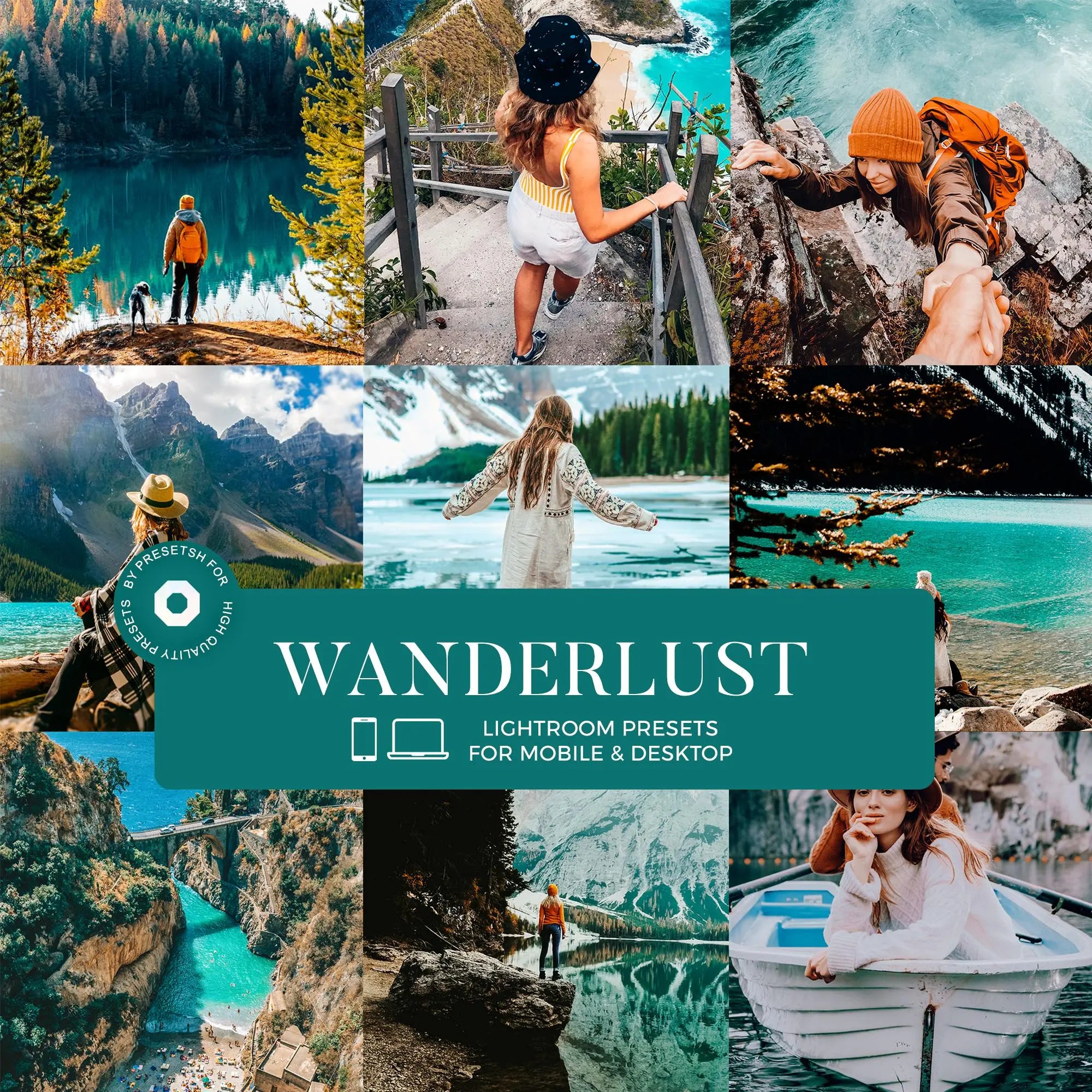 Wanderlust Lightroom Presets | Stunning Filters By Presetsh