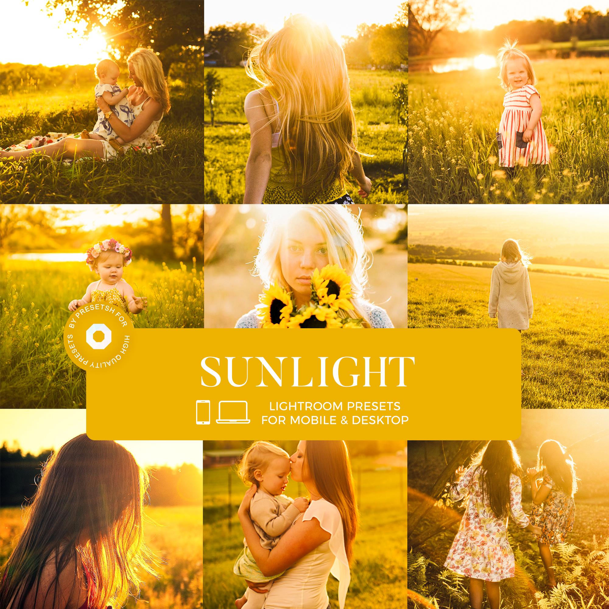 Sunlight Lightroom Presets | Mobile & Desktop | Presetsh