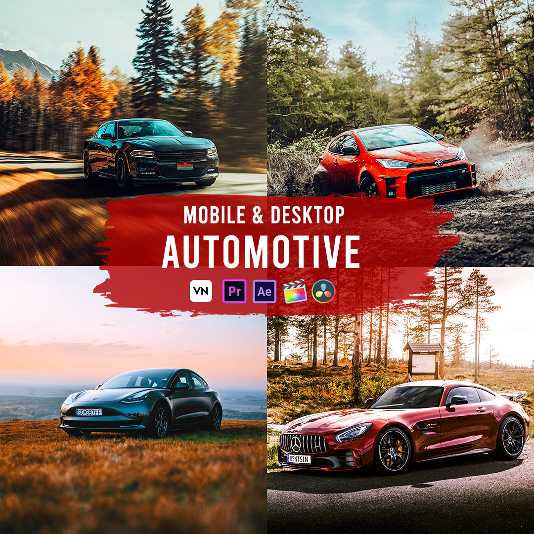 Automotive LUTs for Best Automotive Video Luts | By Presetsh