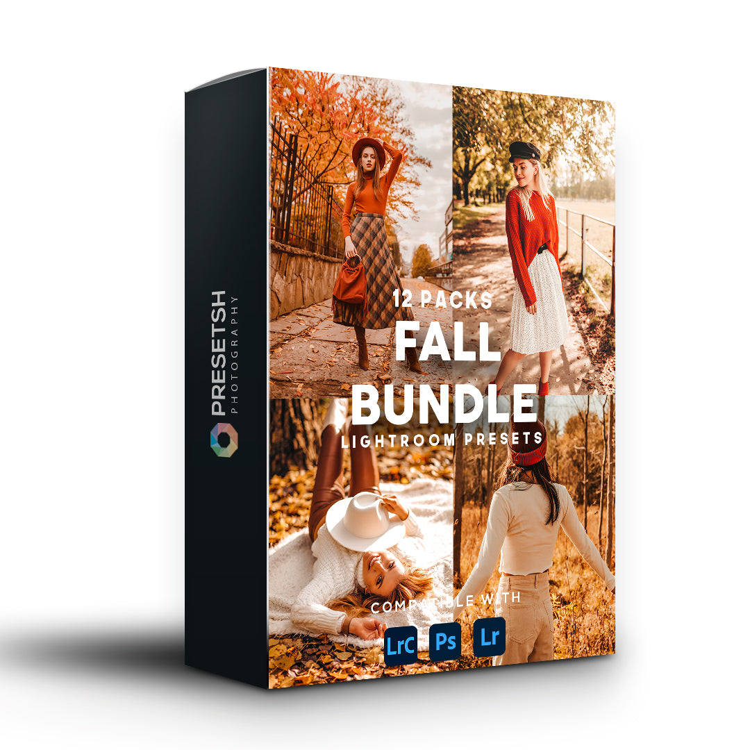 FALL BUNDLE PRESETS | 12 PACKS (MOBILE + DESKTOP) - Presetsh